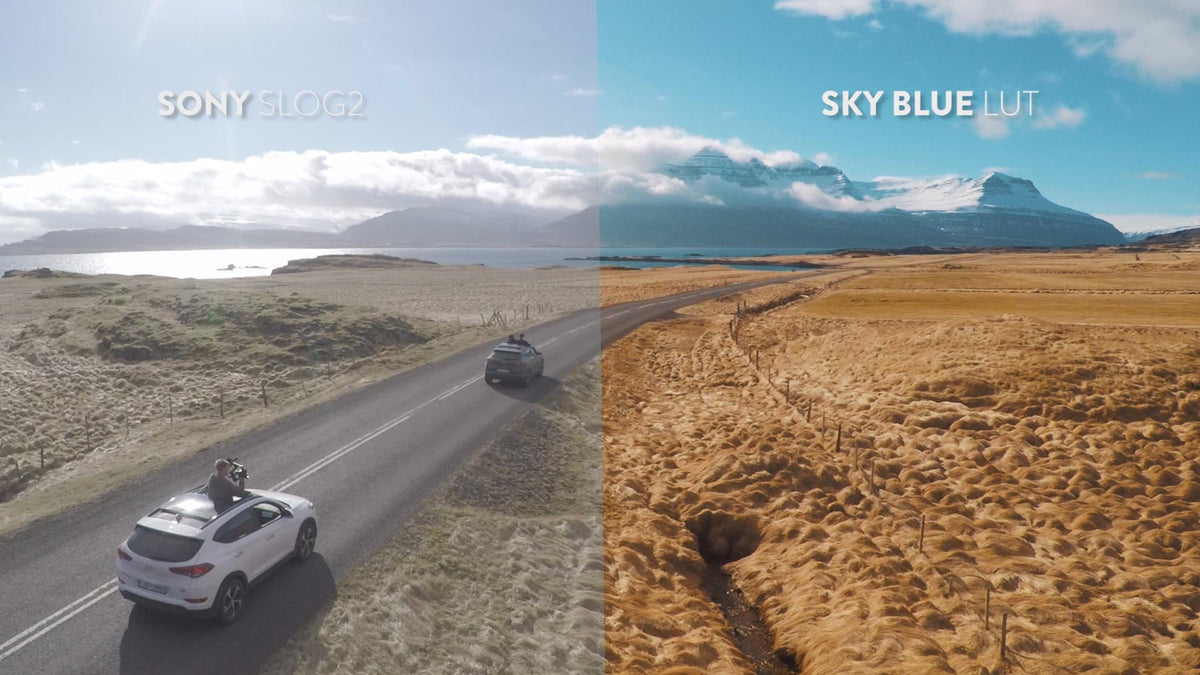 Sky Blue LUT Pack – Innergrade